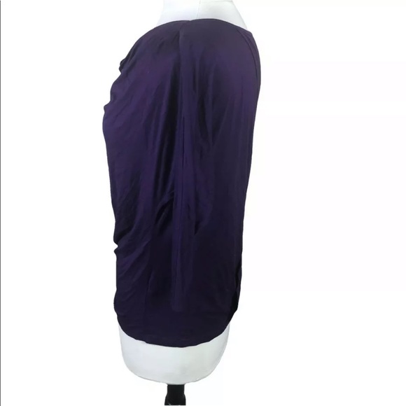 Three Dots | Tops | Three Dots Draped Blouse Open Split Back | Poshmark